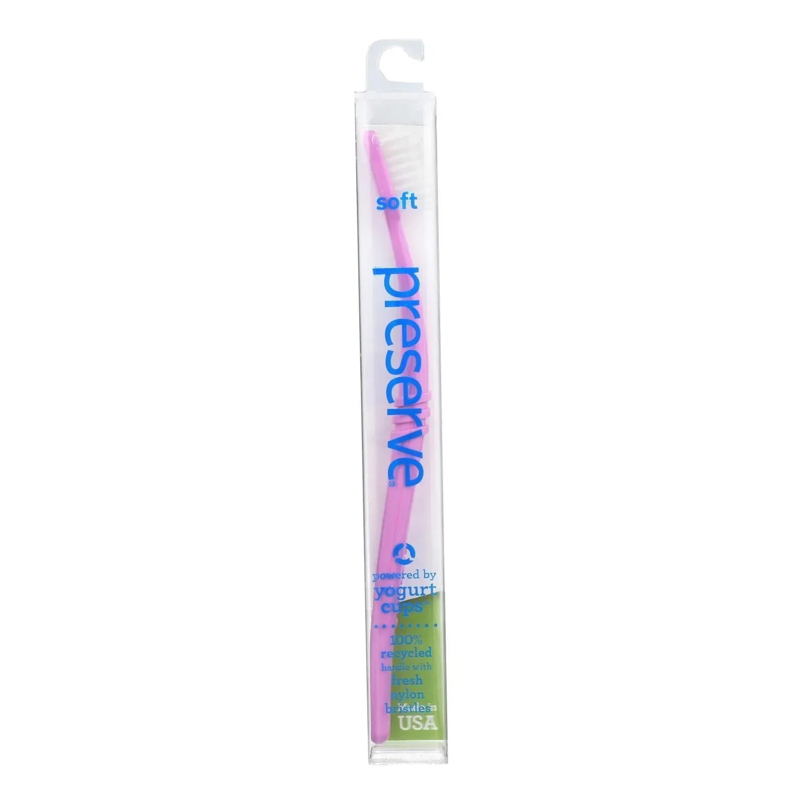 Preserve Toothbrush In A Travel Case Soft - 6 Pack - Assorted Colors ...
