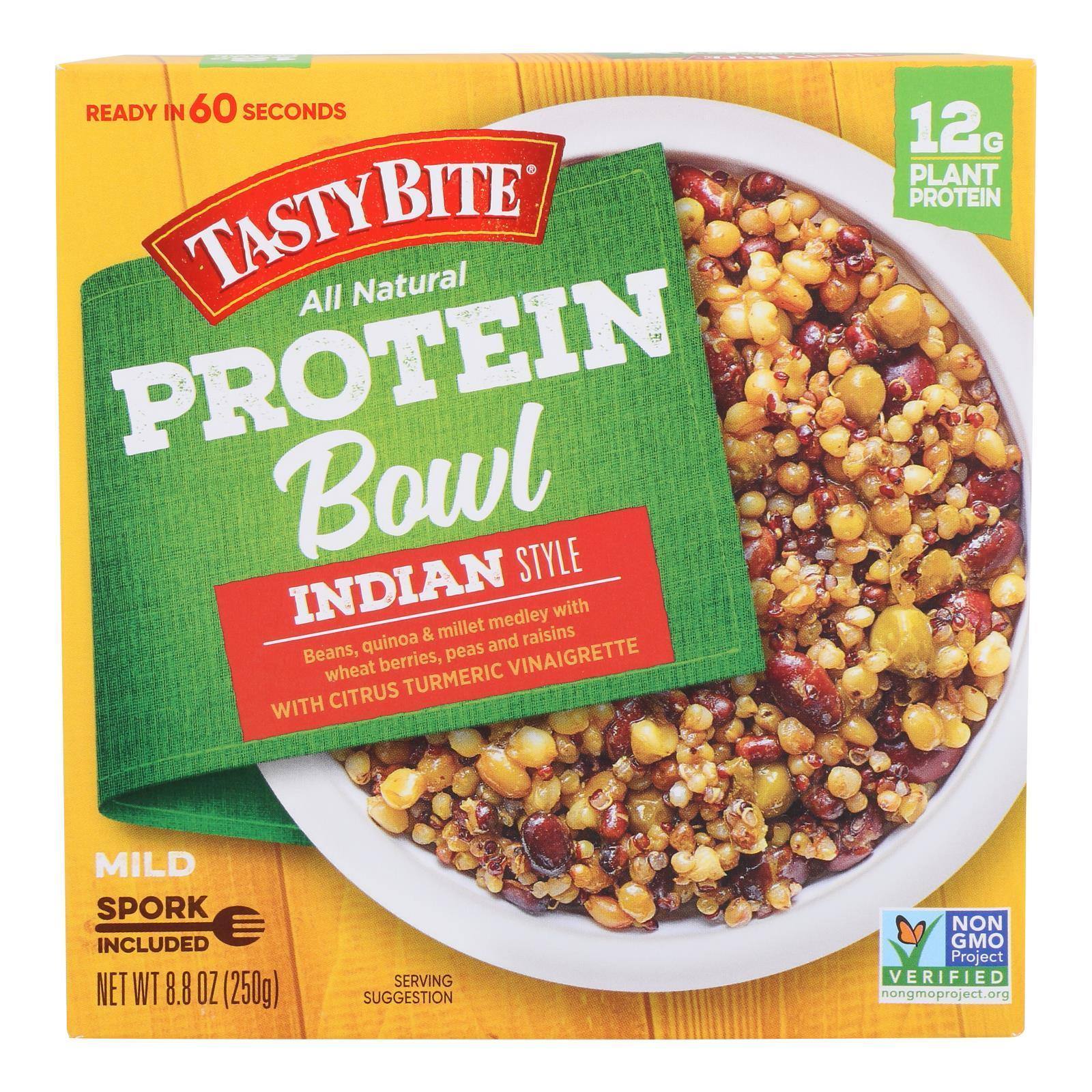 Tasty Bite - Bowl Protein Indian Style - Case Of 6-8.8 Ounce – Orca Market